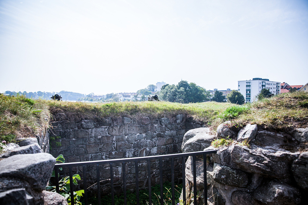 Ingången till källaren på Borgen