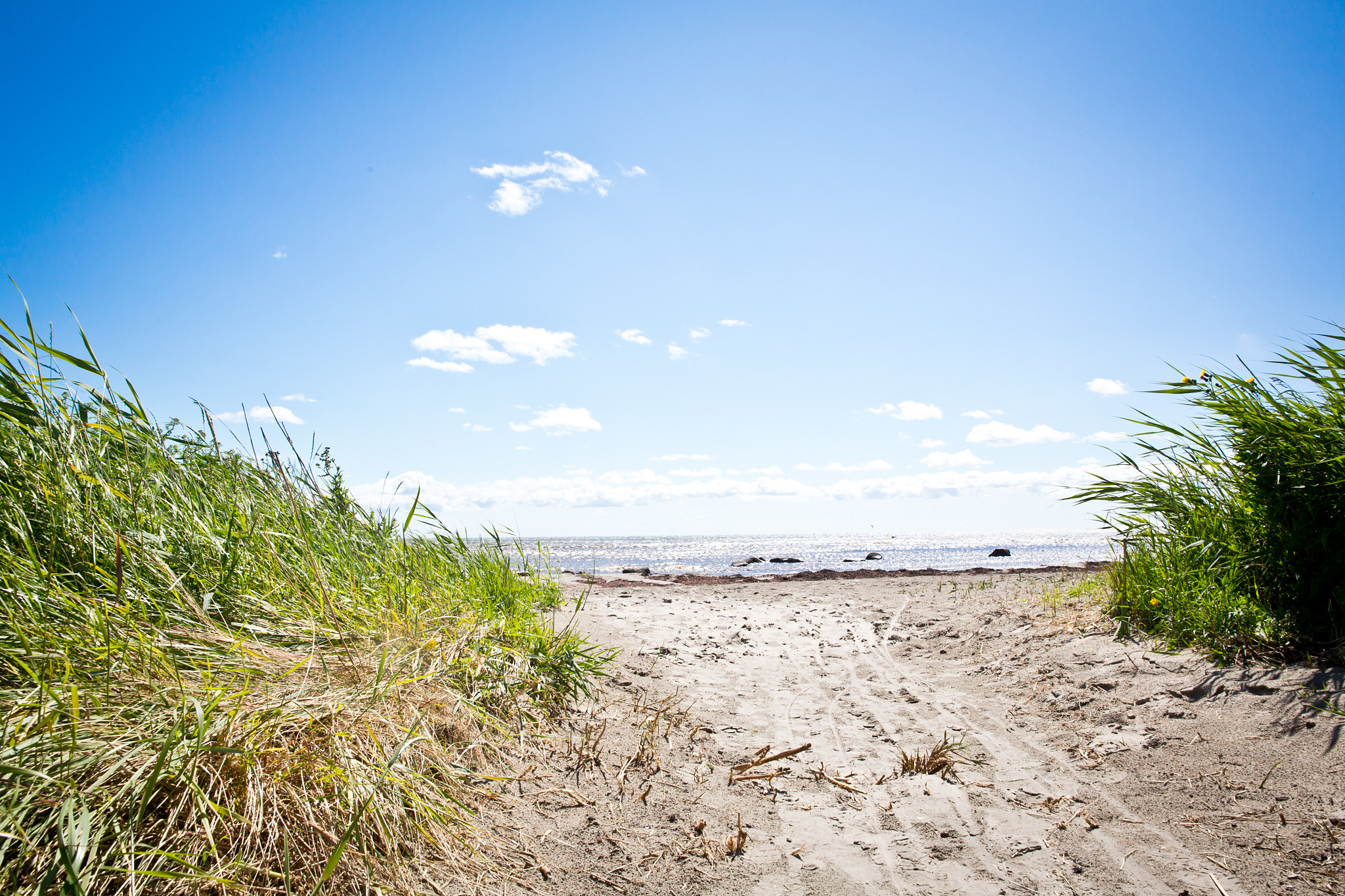 Om strandenStafsinge strand är inte lika lång som många andra av ...
